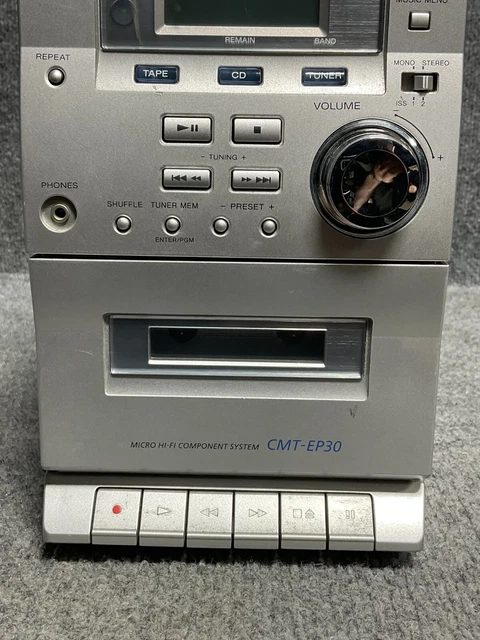 SONY CMT-EP30 MICRO Hi-Fi Component System Cassette Tape Deck Receiver ...