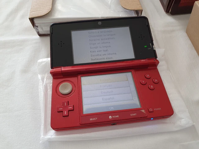 CONSOLE NINTENDO 3DS metallic red rouge en boite EUR 160,00 - PicClick FR
