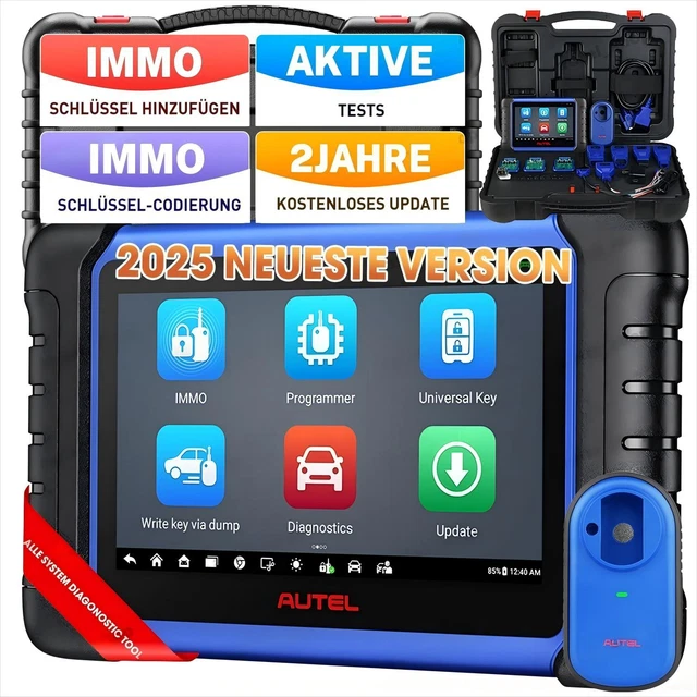 AUTEL MAXIIM IM508S PRO Key Programmer 2026 Autel Scanner AS KM100 ...