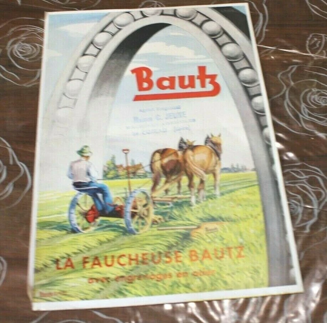 BAUTZ MOWER LEAFLET brochure £8.23 - PicClick UK
