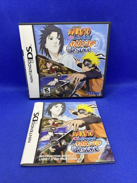 *NO GAME* NARUTO Shippuden: Naruto vs. Sasuke (Nintendo DS) Case ...