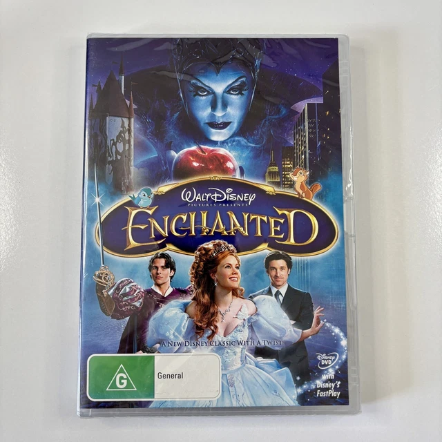 DISNEY ENCHANTED DVD Region 4 PAL Brand New Sealed Free Tracked Postage $14.99 - PicClick AU