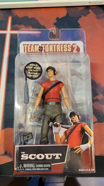 RARE NECA TEAM Fortress 2 - The Scout - Series 4 RED 7" Action Figure ...