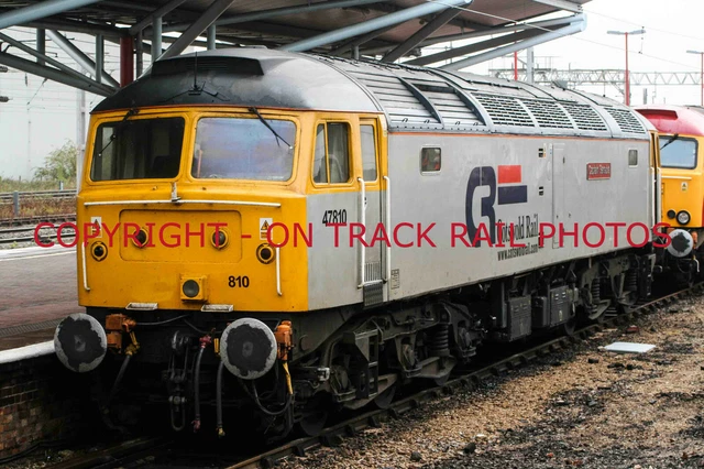 UK RAILWAY PHOTOGRAPH Of Class 47 47810. Rm47-2325 £1.70 - PicClick UK