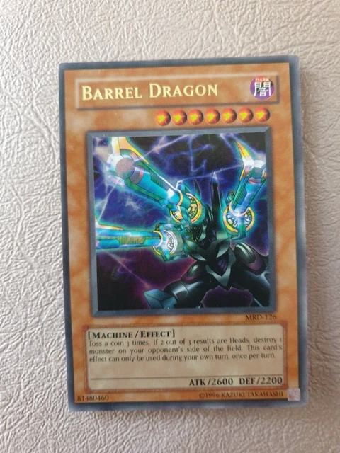 YUGIOH BARREL DRAGON Ultra Rare Mrd-126 Lp $42.00 - PicClick AU