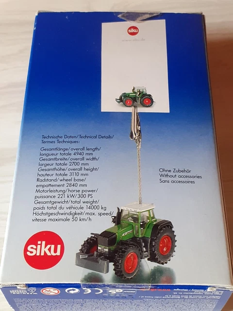 SIKU M87 TRACTEUR 1/87 En Métal Injecté 7402 EUR 9,90 - PicClick FR