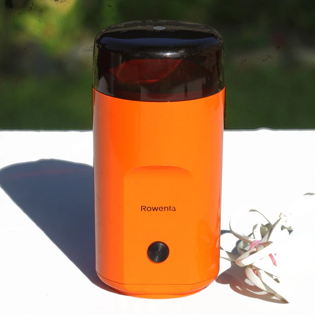 MOULIN À CAFÉ électrique orange Rowenta KG 51 vintage EUR 20,00 ...
