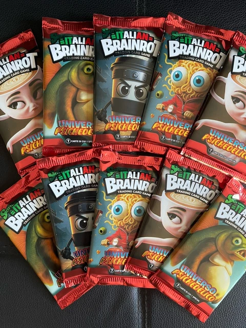 10 BUSTINE ITALIAN Brainrot Skifidol Trading Card Ita Sealed 🇮🇹 EUR 24 ...