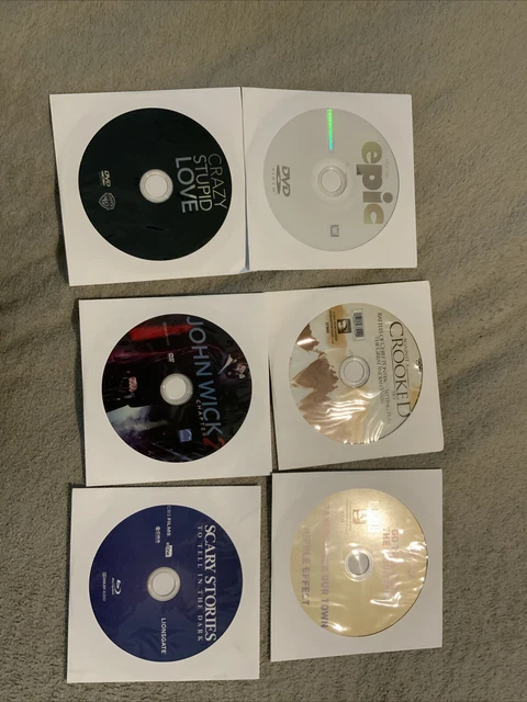 VARIOUS MOVIES DISC Only (Lot Of 23 DVDs) All Tested *DISCS ONLY* MUST ...