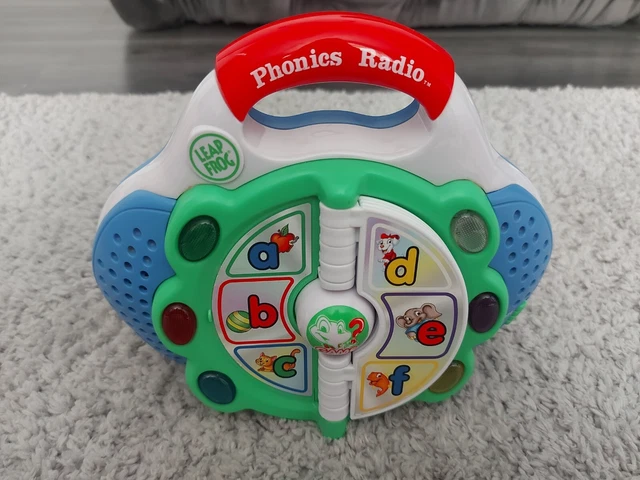 LEAP FROG VINTAGE Phonics Radio Educational Toy Music & Sounds ...