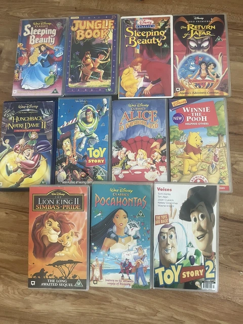 DISNEY VHS BUNDLE £0.99 - PicClick UK