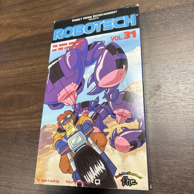 ROBOTECH VHS VOL 31 - The Invid Invasion and The Lost City £9.70 ...