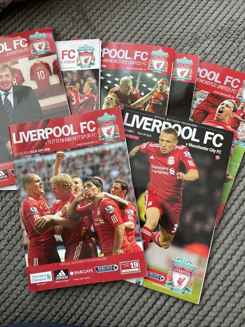 LIVERPOOL FC PROGRAMMES £5.42 - PicClick UK