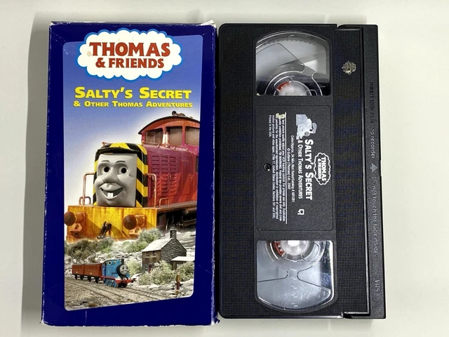 THOMAS THE TANK Engine And Friends VHS Salty’s Secret Alec Baldwin £6. ...