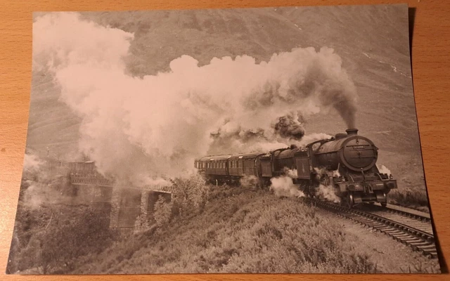 CCB HERBERT PHOTO Double Headed Gresley K2 2-6-0 61784 +1 Tyndrum 8" x ...