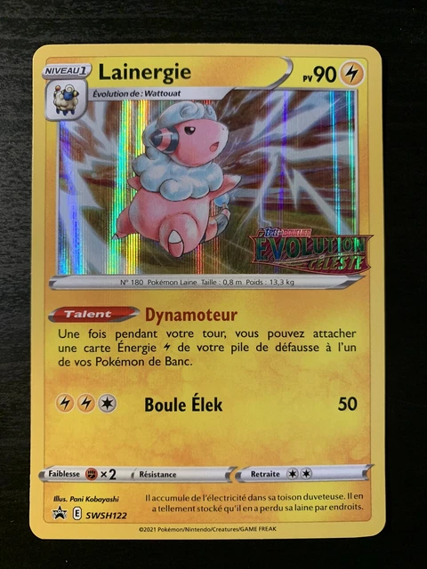 CARTE POKÉMON LAINERGIE SWSH122 Promo Epée & Bouclier EB07 FR NEUF EUR 99,85 - PicClick FR