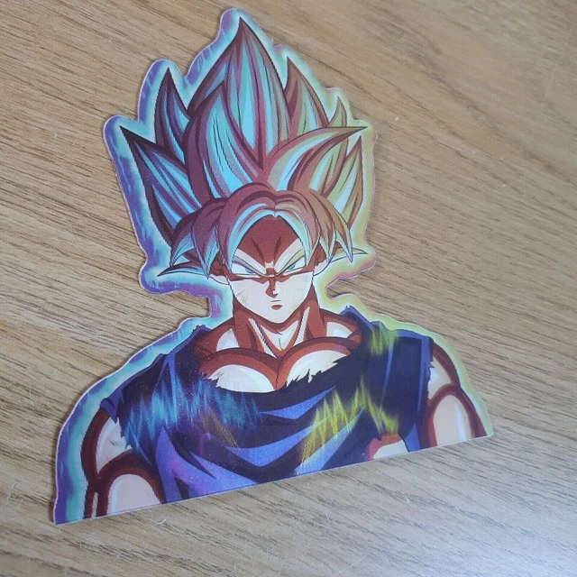 DRAGON BALL Z: Goku Super Saiyan 3D Motion Moving Phone Sticker Anime ...