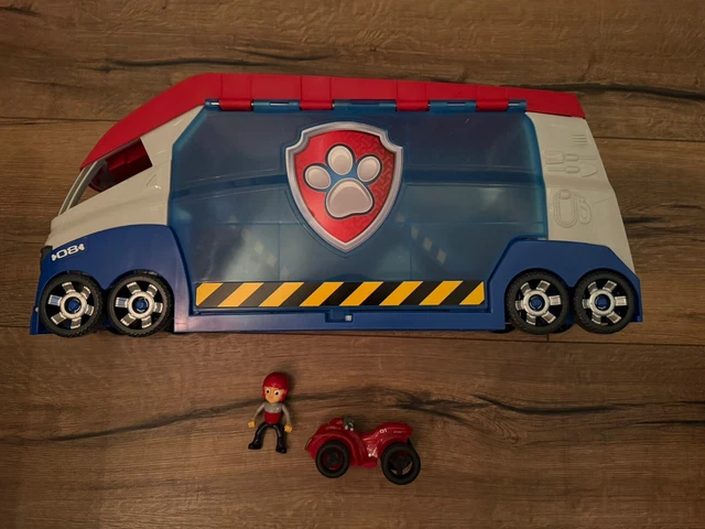PAW PATROL BUS PAW Patroller 3.0 Fahrzeug mit Sound und Ryder Figur EUR ...