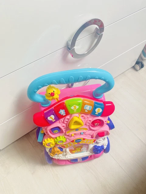 VTECH 505653 FIRST Steps Baby Walker - Pink £12.00 - PicClick UK