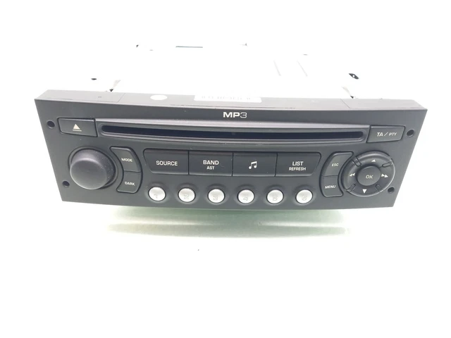 6579PQ SYSTÈME AUDIO / Radiocd Pour Citroën C5 Berlina Exclusive ...