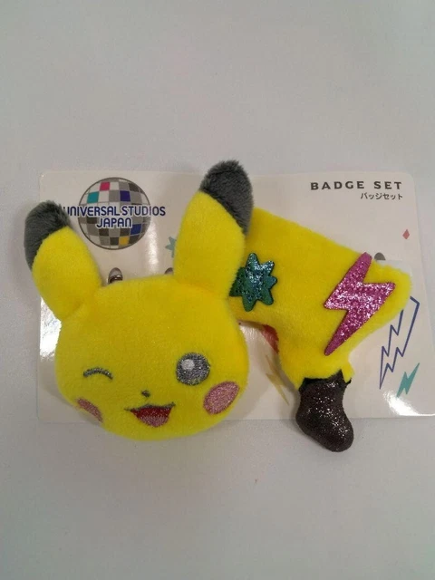 POKEMON PIKACHU BADGE set Usj Universal Studios Japan limited £38.05 ...