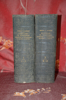 GENERAL DICTIONARY OF Biography and History, Vol. 1-2 DEZOBRY BACHELET ...