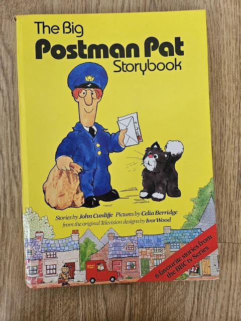 THE BIG POSTMAN PAT Storybook John Cunliffe Annual Book Children's BBC ...