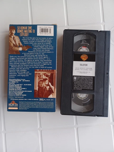 VINTAGE CASSETTE VIDÉO VHS film Telefon acheté à Londres en anglais ...