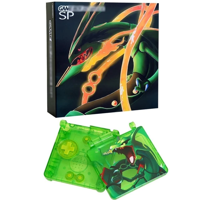 NINTENDO RAYQUAZA POKEMON Complete Shell Kit Game Boy Advance Sp Gba £ ...