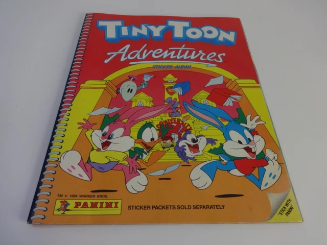 TINY TOON ADVENTURES Sticker Album PANINI 1994 Warner Bros Part ...