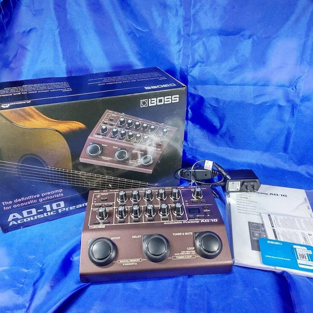 BOSS AD-10 ACOUSTICPREAMP Acoustique Préamplificateur EUR 594,52 - PicClick FR