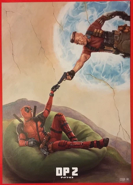 DEADPOOL 2 ORIGINAL Japanese Chirashi Mini Poster Marvel Dp2 Cable £5. ...