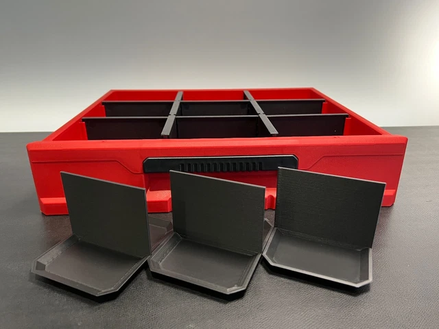 MILWAUKEE 48-22-8443 PACKOUT 3-Drawer Tool Box Divider (3-Pack) £17.75 ...