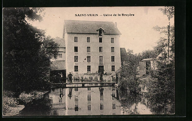 CPA SAINT-VRAIN, USINE de la Bruyère EUR 10,00 - PicClick FR