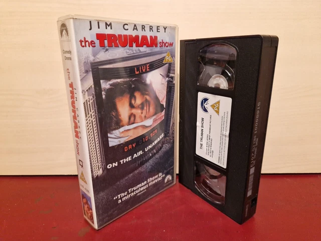 THE TRUMAN SHOW - Jim Carrey - PAL VHS Video Tape (A260) £1.99 ...
