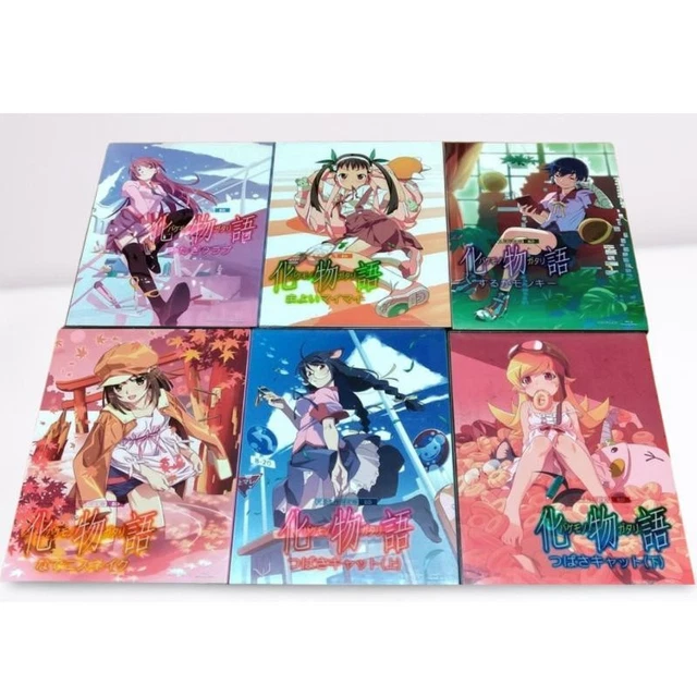 BAKEMONOGATARI BLU-RAY COMPLETO Vol 1 a 6 Set Monogatari Series Anime ...