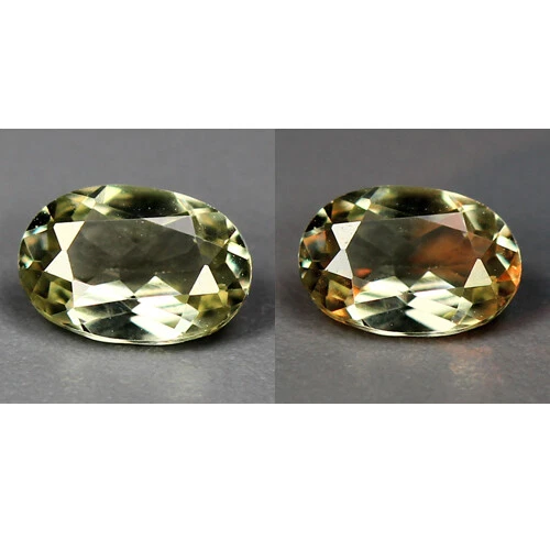 0.40 CTS_WORLD GEM Collectors Stone_100% Natural Color Change Diaspore ...