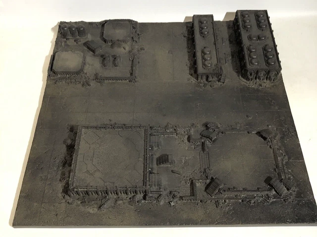 WARHAMMER 40K FORGEWORLD Realm of Battle Tile Terrain Sector Painted ...