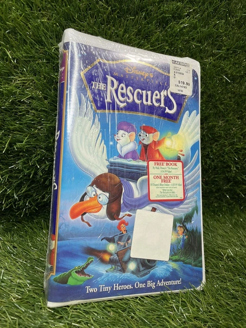 DISNEYS THE RESCUERS Walt Disney Masterpiece Collection Sealed VHS NIB ...