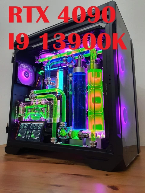 [PRIVATE ORDER] RTX 4090 I9 13900k DDR5 DUAL WATER COOLED GAMING ...