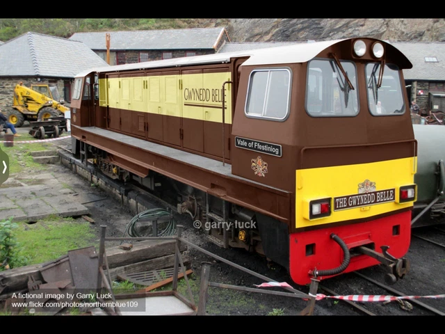 009 NARROW GAUGE: Ffestiniog Railway Pullman Set: 2 Loco’s And 5 ...