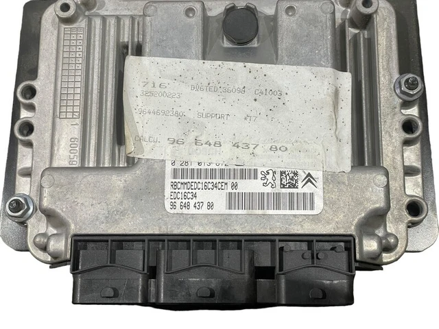 9664843780 BOÎTIER MOTEUR uce pour PEUGEOT 308 CONFORT 2007 110058 EUR ...