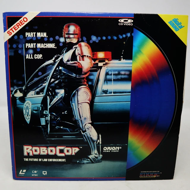 VINTAGE 1987 80S ORION HOME VIDEO ROBOCOP ROBO COP LASER DISC LASERDISC ...