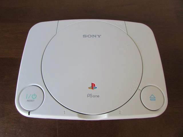 SONY PS ONE aka PLAYSTATION 1 SLIM - CHIPPED - CONSOLE ONLY - GOOD ...