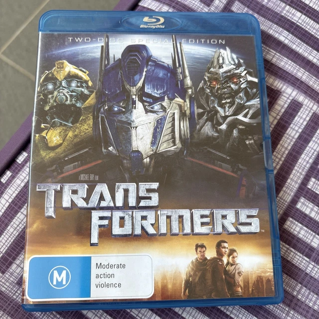 TRANSFORMERS (BLU-RAY, 2008) region B - 2-Disc Special Edition-Free ...