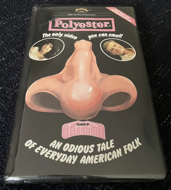 POLYESTER (1981) JOHN Waters Pre-Cert VHS + Odorama Card £78.72 ...