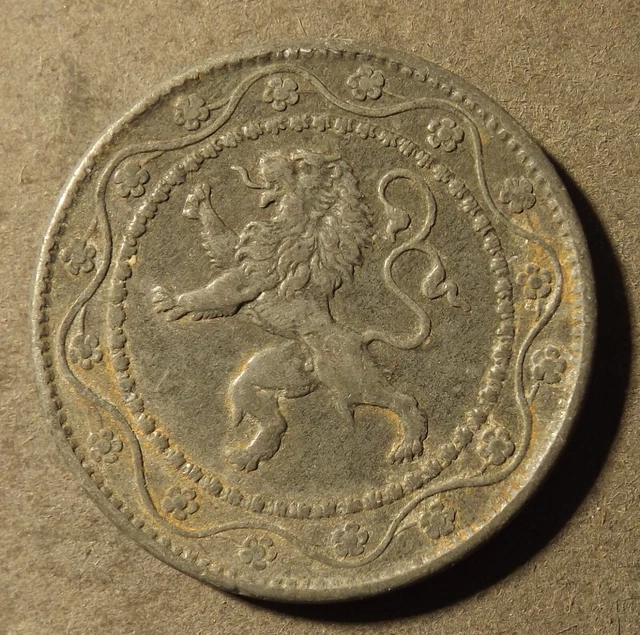 BELGIUM 25 CENT Zinc Coin Dated 1915 Very Good For Zinc £1.34 - PicClick UK