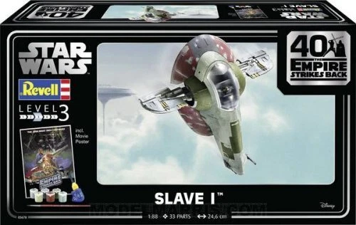 REVELL 05678 STAR Wars Slave I 40th Anniversary 1:87 EUR 60,49 ...