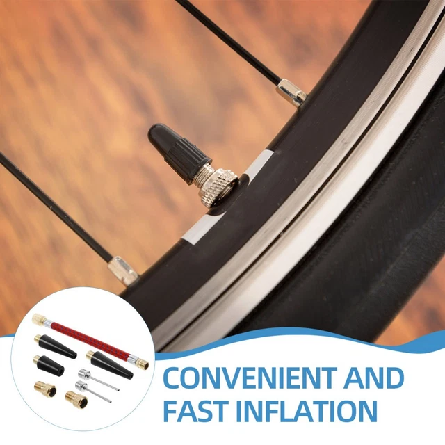 AIR INFLATOR FOR Pool Toys Pump Extension Hose Bike Valve Adapter £7.99 ...