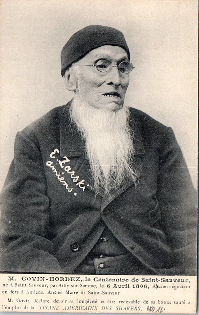 80 SAINT SAUVEUR - le centenaire GOVIN HORDEZ. EUR 12,00 - PicClick FR